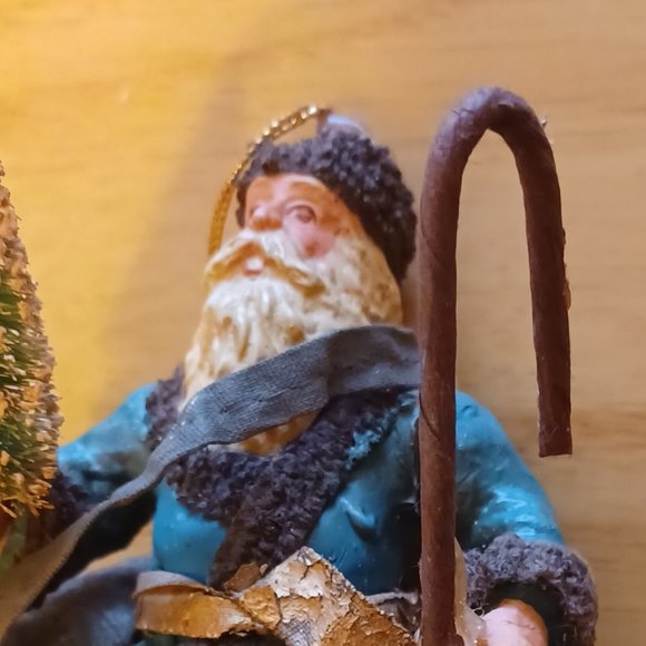 Un-Branded R.O.C. | Holiday | Vintage Paper Macha Santa Figurine ...